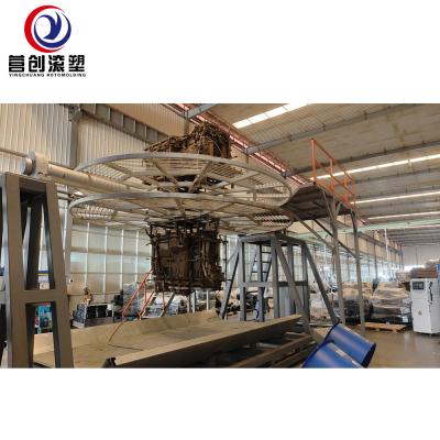 China Shuttle Rotomolding Machine mit Automatisierung und Wasserbehältermachine for sale