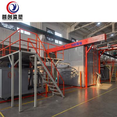 중국 50000L 탱크 회전형조각 장비 조정 회전 속도 판매용