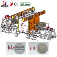 China Automatic PLC Control System Shuttle Rotomolding Machine Producing Pickleball for sale