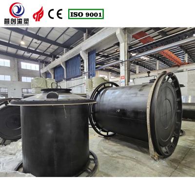 China Rotary rotational moulding process For Multi Cavity Plastic Rotational Products for sale