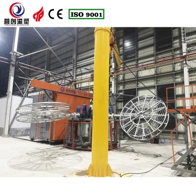 China Energieeinsparende PLC-gesteuerte Wassertankmaschine / Rotationsformmaschine für PE-Kunststoff for sale