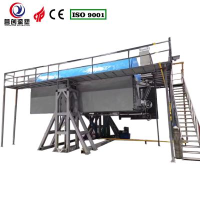 中国 耐久性 デルタ PLC制御の自動ロックンロールロートモールディングマシン 販売のため