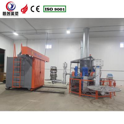 Cina Yingchuang Roto Camuffaggio Cooler Box con carousel rotomolding Machine in vendita