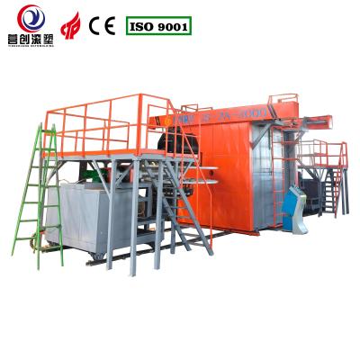 China Heavy Duty CS-2A-3000 Shuttle Rotomolding Machine, Gas Heating Shuttle Rotational Molding Unit for Water Tank & Septic Tank for sale