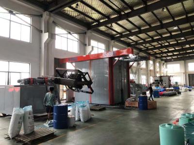 China 500000 Kcar/Hr Shuttle Rotomolding Machine For produce cooler box for sale