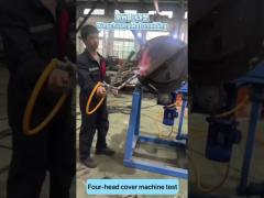 Yingchuang Customized Four-head cover machine Rock And Roll Rotomoulding Machines for Your Business