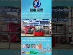 Yingchuang Customized CC-3A-2500 Carousel Rotomoulding Machines For Pickup truck toolbox