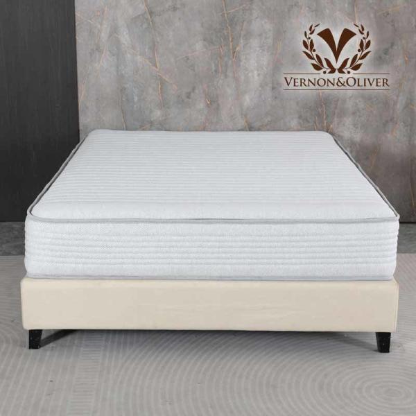 Quality Pocket Spring MDI Memory Foam Layer Mattress Changeable Compressible Gray 12 Inch for sale