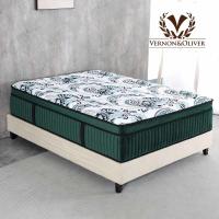 Quality Pocket Spring Hotel Bed Mattress Compressible Jacquard Fabric Velvet Memory Foam for sale