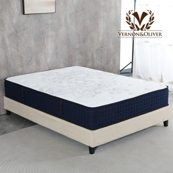 Quality MDI Memory Foam Pocket Spring Mattress Tight Top Knitted Fabric Skin Friendly 12Inch for sale