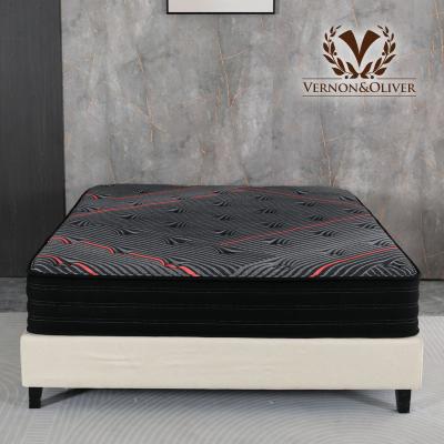 China Latex Like Foam Plus Cloud Feeling Medium Firmness Mattress Dark Gray Knitted 10in Compressible for sale