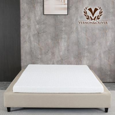 China Knitted Fabric Slow Rebound Gel Memory Foam Topper Pressure Relieve Soft 4 Inch for sale