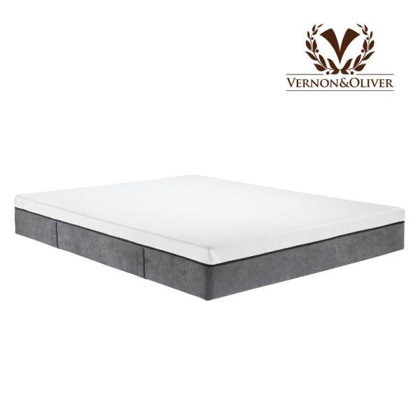 Quality Conform Gel Memory Foam Mattress Air Circulation Groove Foam Breathable 10 Inch for sale