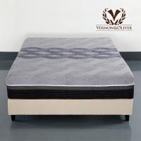 Quality Hybrid Compressed Pocket Spring Mattress Jacquard Knitted Fabric Natural Latex for sale