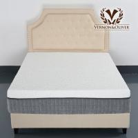 Quality Low Rebound Memory Foam Spine Supportive Compressible Foam Mattress White for sale