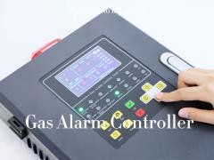 De aanwezigheid van een gasdetector is niet noodzakelijk om de gasdetector te controleren.
