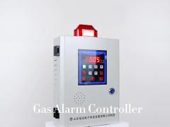 Wandmontage gaswaarschuwingscontroleur Single Channel RS485 4-20mA Gas Control Panel