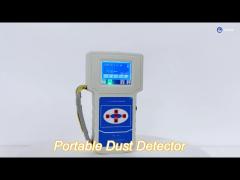portable dust concentration meter pm2.5 pm1.0 pm10 air particle monitor