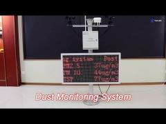 Industrial Dust Monitoring System Pump Sucking Type TSP Air Quality Monitoring Device