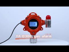 Yaoan YA-D300 gasdetector Industrieel gebruik Vaste gasanalysator met CE-certificering voor brandbare gaslekken