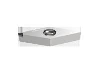 China VBGT160404 Diamond Cutting Inserts PCD Inserts For Aluminum for sale