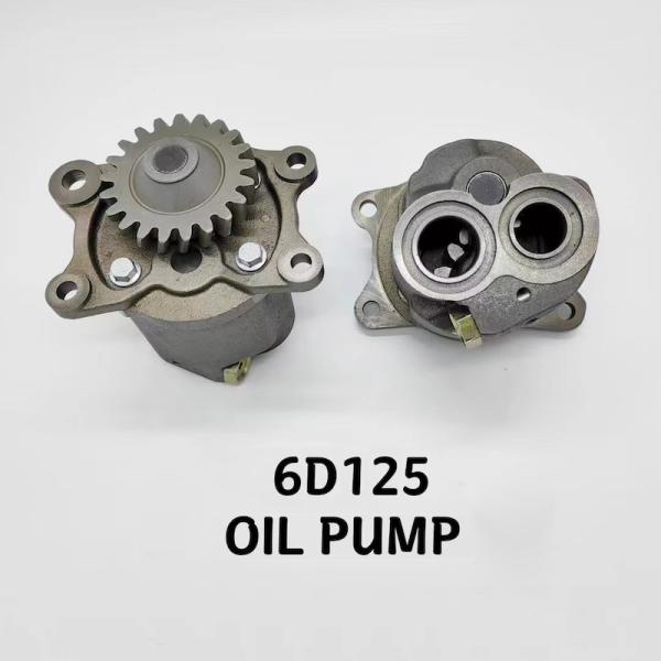 Quality Komatsu 6D125 Diesel Engine Oil Pump OEM 6151-51-1005 6150-51-1004 for sale
