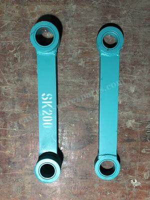 China SK200 Kobelco Digger Parts Bucket Link 2406P4823D2 2406P4823D1 Te koop