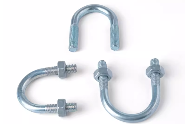 M8 M12 Mild Steel U Shape Bolt with Nut Washer