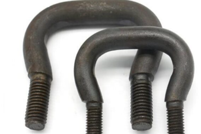 Carbon steel U type bolt with nut washer