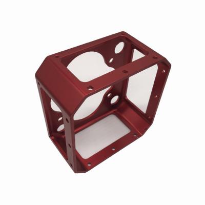 China Aangepast Geanodiseerd Aluminium 6061 die Cnc Delencnc Malen Machinaal bewerkte Delen machinaal bewerken Te koop