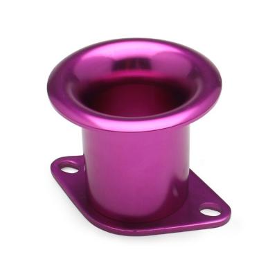 Cina vettura da corsa di giro 65x70mm di Ram Tube Velocity Stack For della billetta della presa d'aria di 4 5 di asse di precisione parti di CNC in vendita