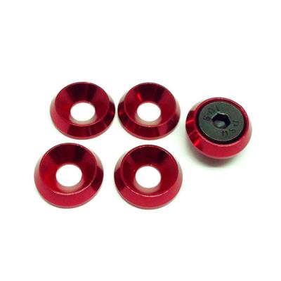 Cina Il tornio di alluminio di giro di CNC della rondella di Anodizied dei fornitori delle parti di CNC dell'OEM ha girato le rondelle lavoranti in vendita