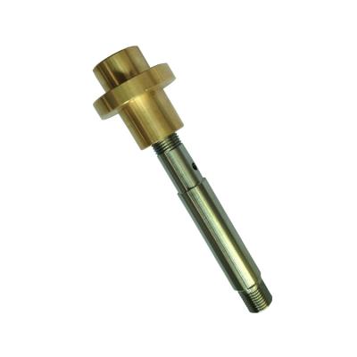 China Tolleranza d'ottone di giro delle assi 0.03mm del metallo di precisione di acciaio inossidabile delle parti di CNC di precisione for sale