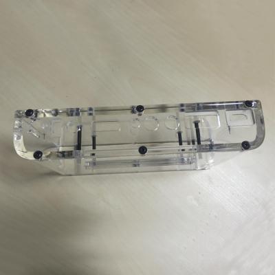 Cina Piatto acrilico lavorante di plastica su ordinazione PMMA POM Block Parts dei prodotti di CNC in vendita