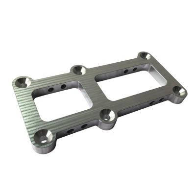 China Custom Aluminium Turned Parts Milling Turning Drilling Aluminium Machined Components Te koop