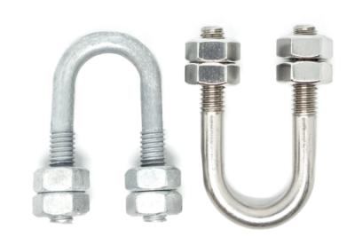 China B7 B16 A325 A307 U Type Bolt With Nut Washer Zinc Plating 3/8 1/2 ASTM A193 A194 for sale