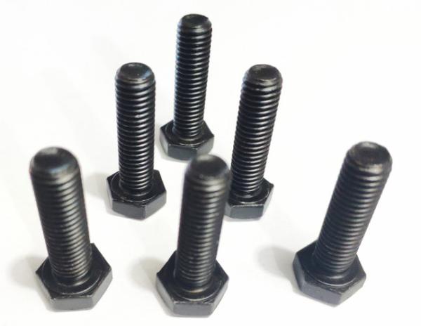 Quality Carbon Steel Grade 12.9 Heavy Hex Bolts M16 7/16 Inch Black Oxide Finish for sale