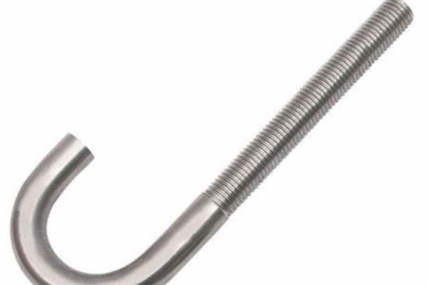 Quality 1/4 5/16 ASTM A194 J Hook Bolt With Nut Washer SUS304 SUS316 A2-70 A4 for sale