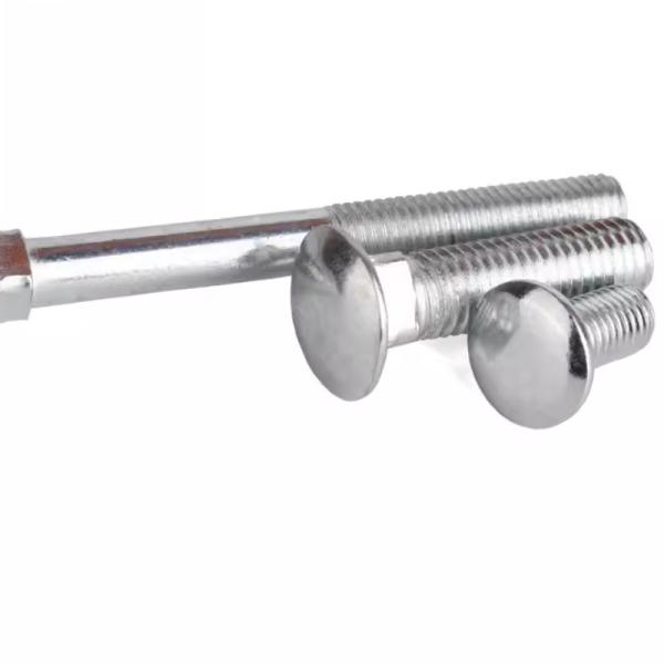 Quality DIN603 Coarse Thread Bolt Customizable Hex Carriage Bolt Heat Resistance for sale