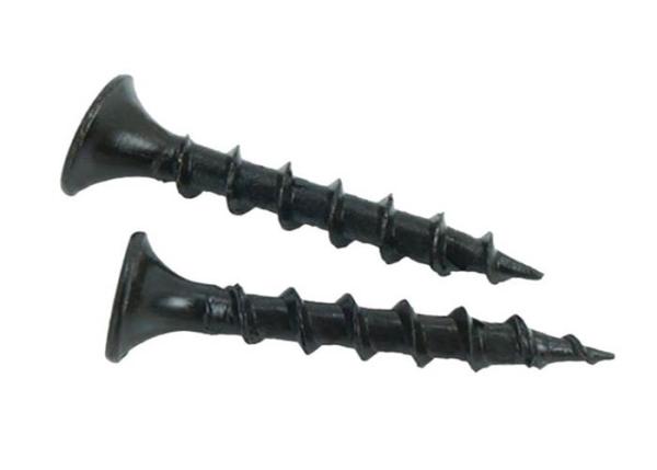 Quality Class 4.8 Metal Screw Cross Recessed Flat Carbon Steel Black Drywall Screw for sale