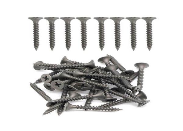 Quality Black Phosphated Bugle Head Drywall Screws For Connection And Fastening for sale