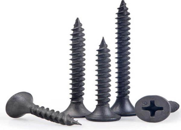 Quality Countersunk Head Self Tapping Drywall Screw Carbon Steel Grade 12.9 Black CSK for sale