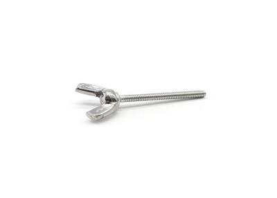 China Stainless Steel A2 A4  Butterfly Wing Machine Screw With Wing Nut DIN316 for sale