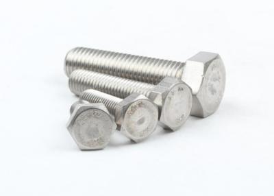 China Stainless Steel 17-4 PH Hex Bolts 3/8”-24 and Polished Finish for Aerospace and Military Applications for sale