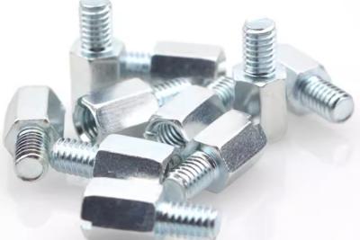 China Carbon Steel M6 M8 M10 Hex standoff custom Zinc plating Male And Female hexagon studs for sale