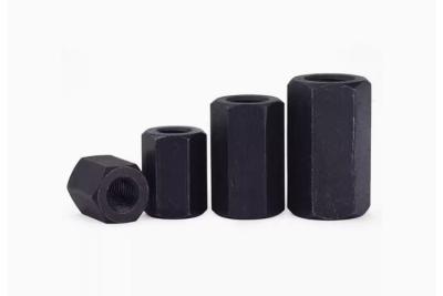 China M4 M16 Carbon steel Hexagon Flange Nuts Class4.8 Grade 8.8 Black plating for sale
