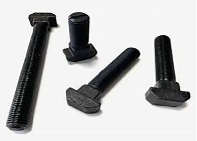 China T-Head Metal Bolts With Large Head M16 M20 DIN7992   Black Oxide Customized for sale
