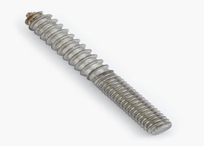 China M6 M8 Class 4.8  Nickel Cadmium Chrome Plated Coarse Thread Hanger Metal Bolt Self Tapping Stud for sale