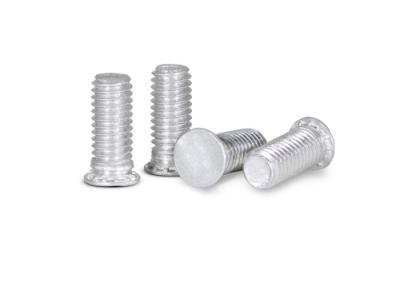 China High Strength 4.8 8.8 Carbon Steel Clinching STUD Bolt  Zinc Plated  Metal Bolt for sale