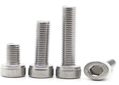 China M5 M6 M7 A2 A4 Ss304 Ss316 Full Half Threaded Socket Cap Head Machine Metal Screw With Knurled Din 912 for sale